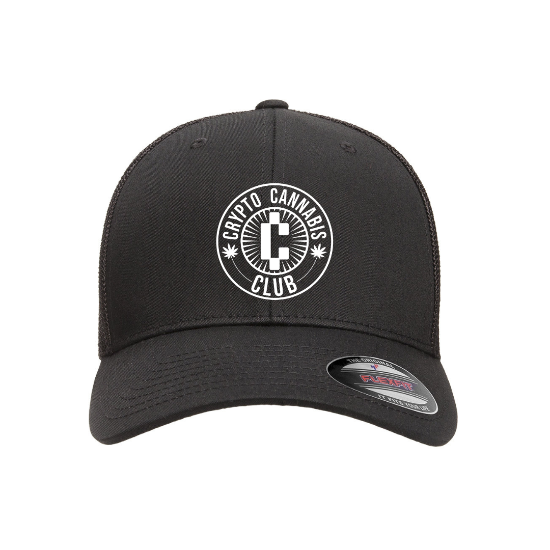 CCC Classic Flex Fit Trucker Hat – Crypto Canna Club